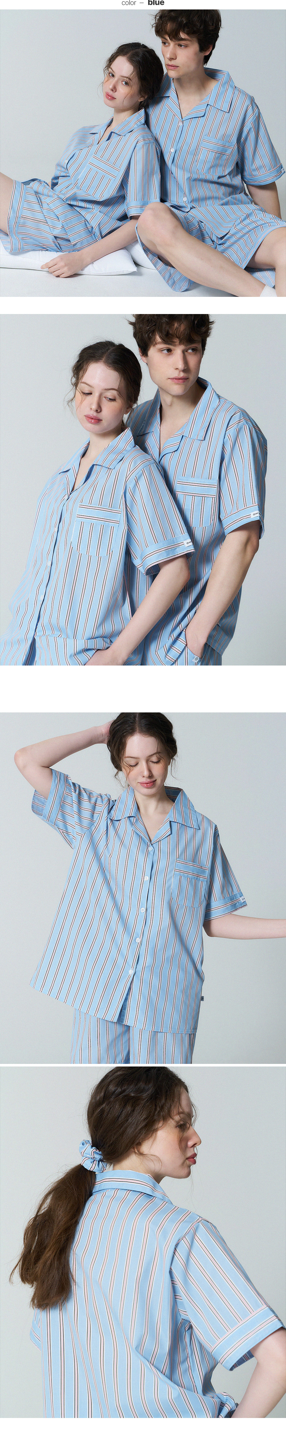 [29CM 단독] [2PACK] (uni) 러스트러스 반팔 잠옷 세트 2colors - 감도 깊은 취향 셀렉트샵 29CM